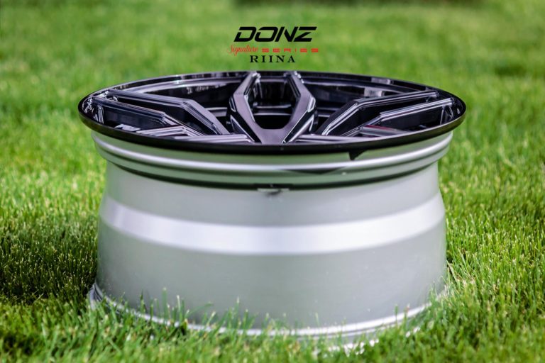 Donz Riina in dazzling candy black finish | Donz Forged Wheels